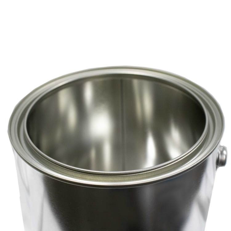 1 Gallon Round Metal Paint Can, Unlined, w/ Ears. Pipeline Packaging