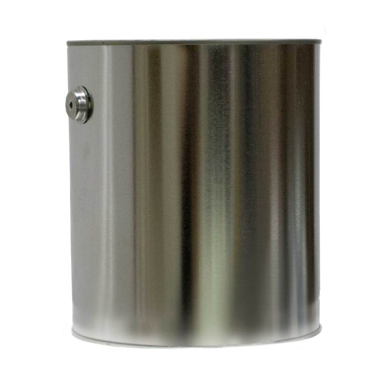 1 Gallon Metal Paint Can, 610 x 711 w/ Ears, Gray Lining. Pipeline ...
