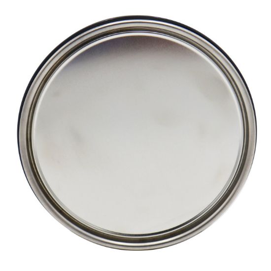 1 Gallon Metal Round Paint Can Cover, Gray Epoxy Lined. Pipeline Packaging