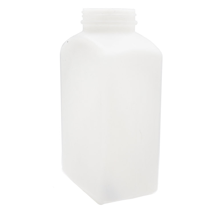 32 oz Natural HDPE Plastic Wide Mouth Oblong Bottle, 53-400 ...