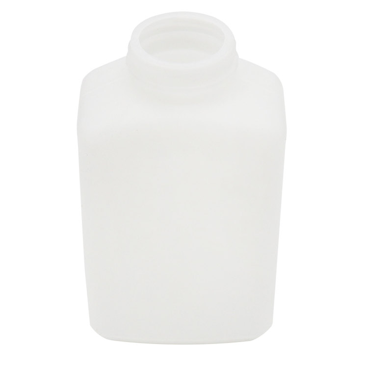 32 oz Natural HDPE Plastic Wide Mouth Oblong Bottle, 53-400 ...