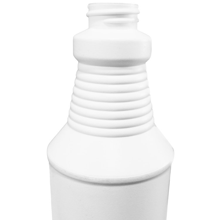 16 oz White HDPE Plastic Carafe Bottle, 28-400 Neck Finish, 30 Grams ...