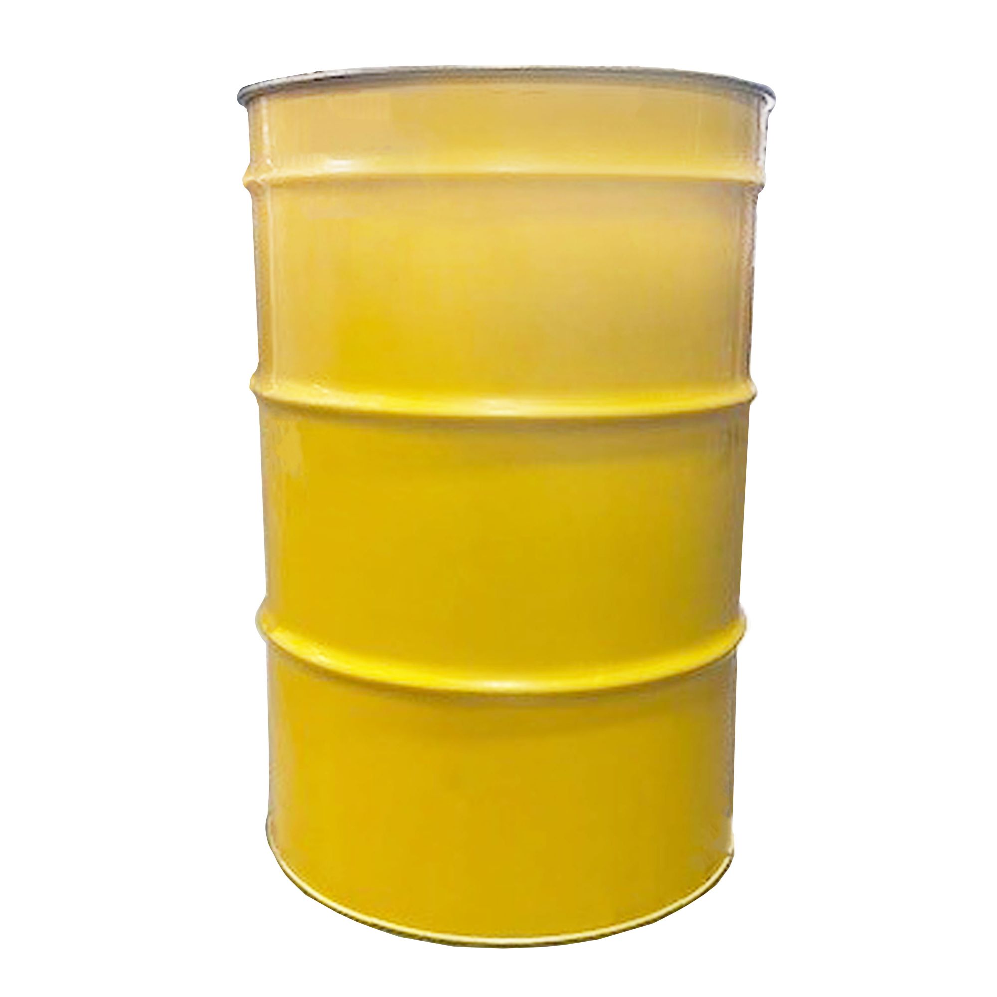 55 Gallon Yellow Steel Open Head Drum Style #2, Rust Inhibited, No ...