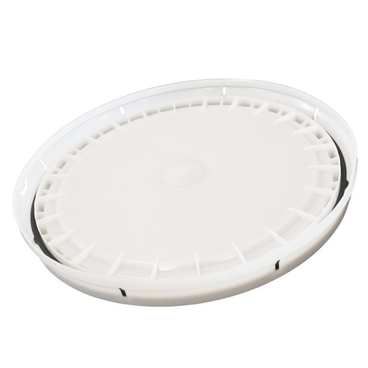 3.5-6 Natural HDPE Plastic Pail Tear Tab Cover, EPDM Gasket. Pipeline ...
