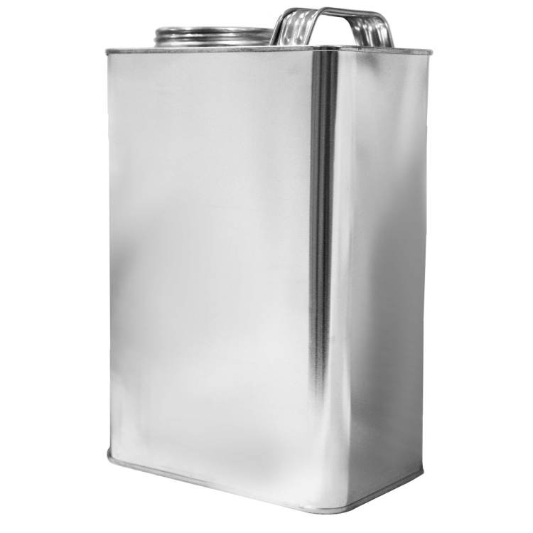 1 Gallon F-Style Metal 610x 907 Can, 2 7/8" Opening, Unlined. Pipeline ...