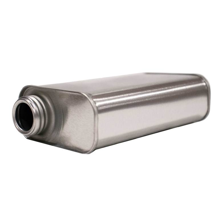 1/2 Pint F-Style Metal Can, Unlined, with 1" Delta Opening. Pipeline ...